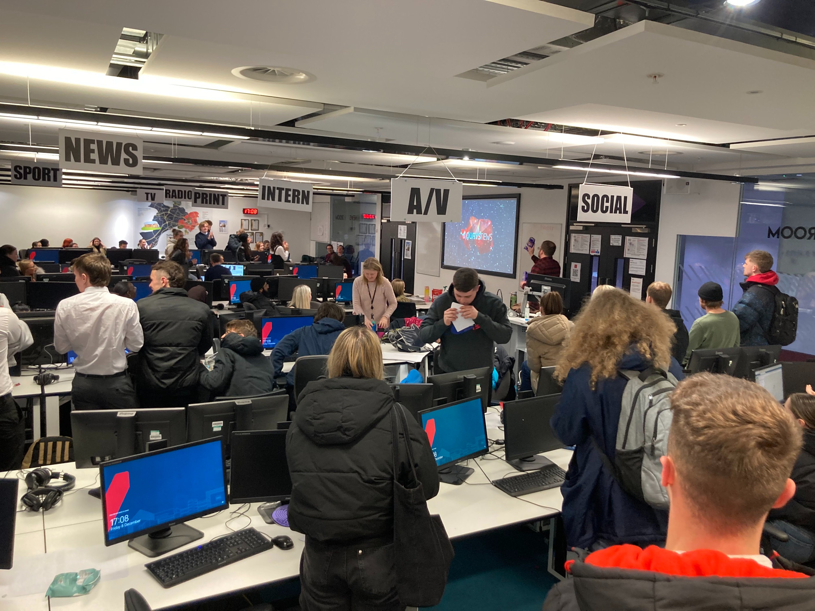 Millions of views for student-led Salford Now website as it hits new ...