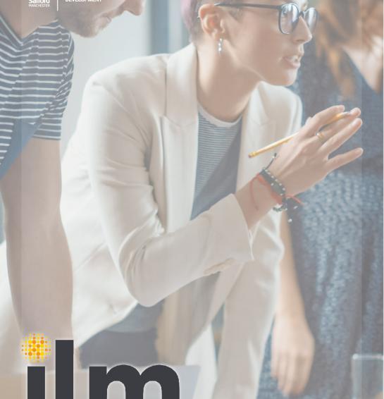 ILM Coaching and Mentoring programme | SPD | University of Salford